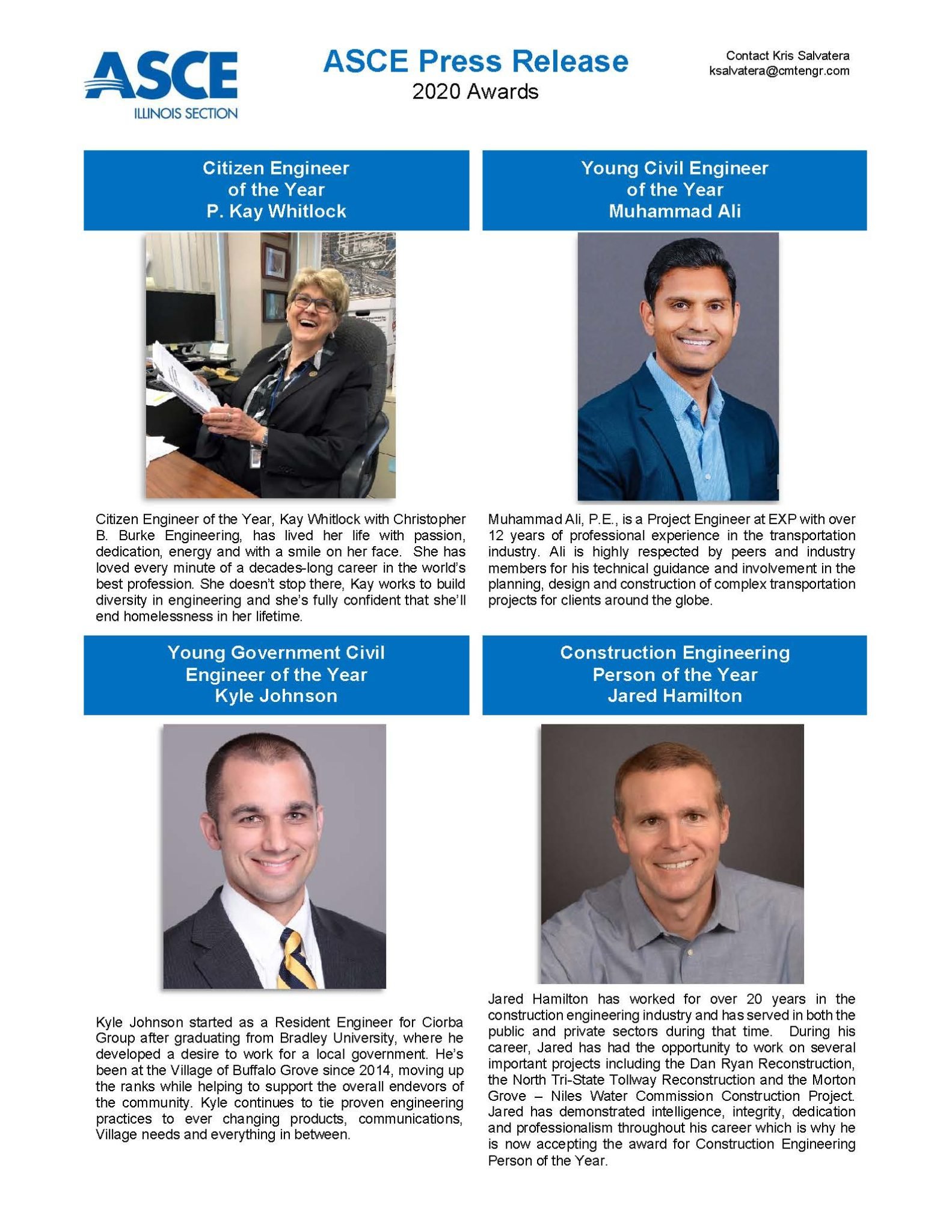 2020 ISASCE Award Winners – Illinois Section ASCE – American Society of ...